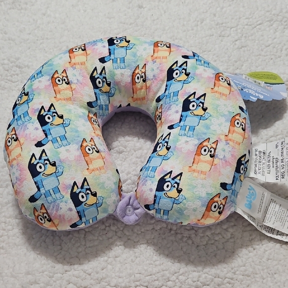 Disney | Toys | Disney Bluey Neck Pillow | Poshmark